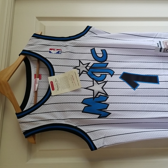 Shirts | Anfernee Penny Hardaway White Orlando Magic Throwback Jersey ...
